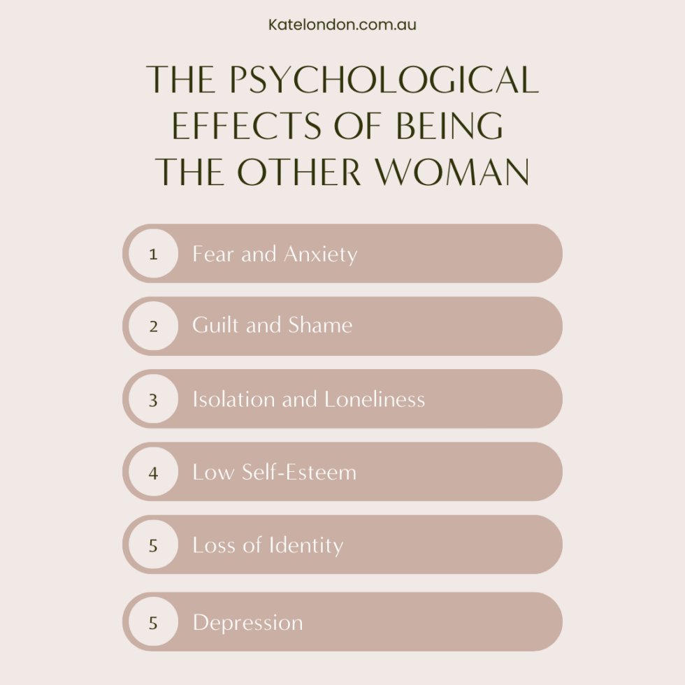 The Psychological Effects of Being the Other Woman - Kate London